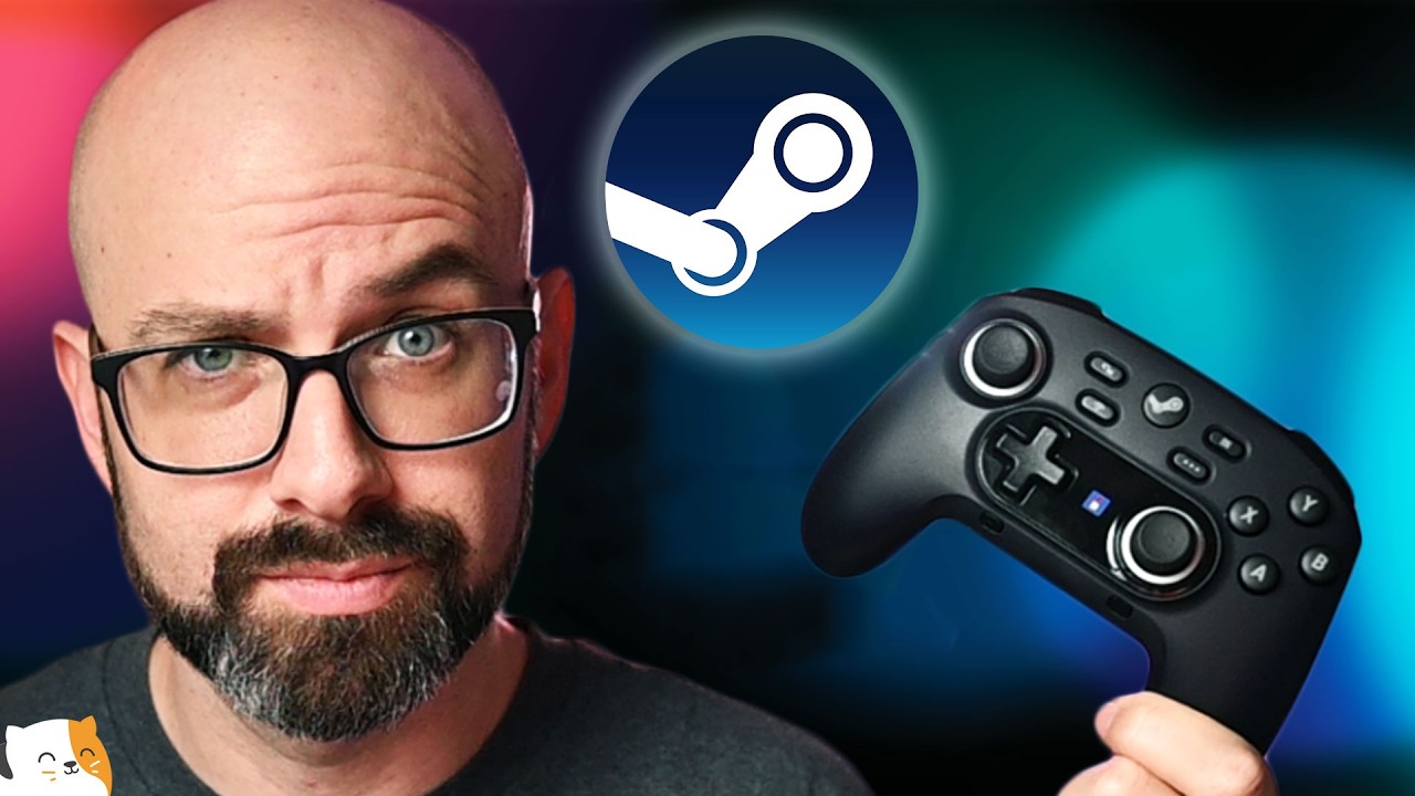 The First Official Steam Controller In Almost a Decade - YouTube