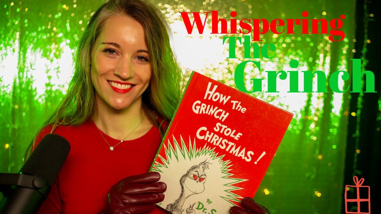 Whispering The GRINCH 🎄ASMR 🎥 4k 🎧 Binaural - YouTube