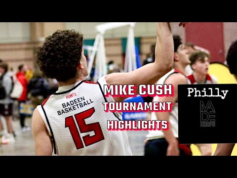 Mike Cush MADE Hoops Philadelphia Tournament 16u Highlights (3 games ...