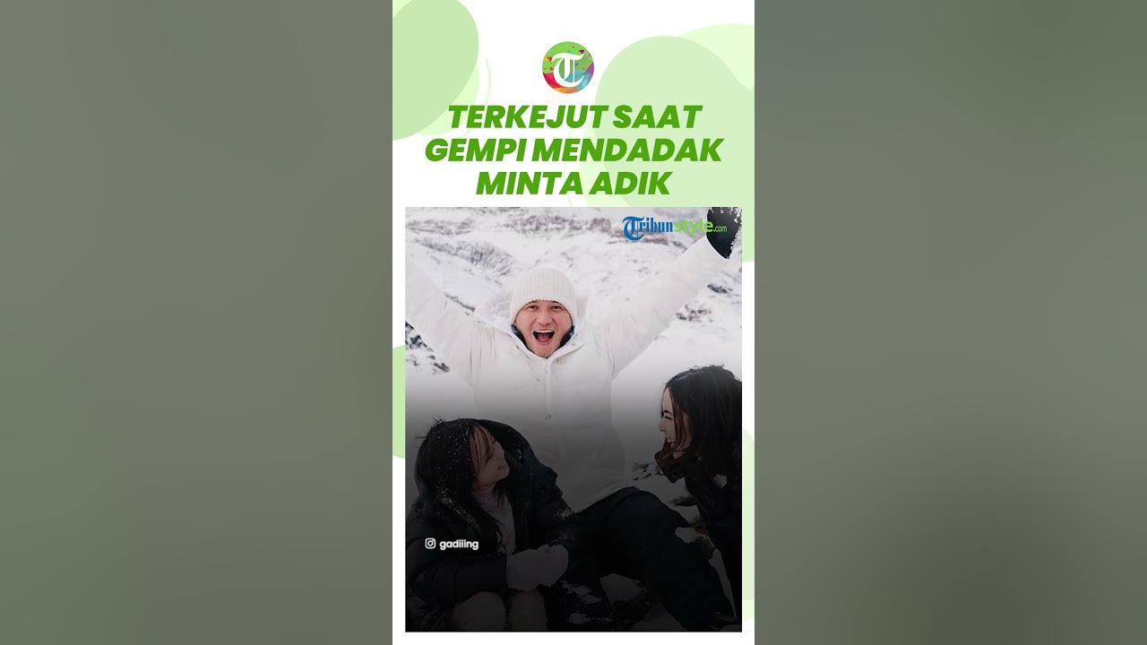 Gading Marten dan Gisel Terkejut saat Gempi Mendadak Minta Adik: Dari Lu apa Gua Nih? - YouTube