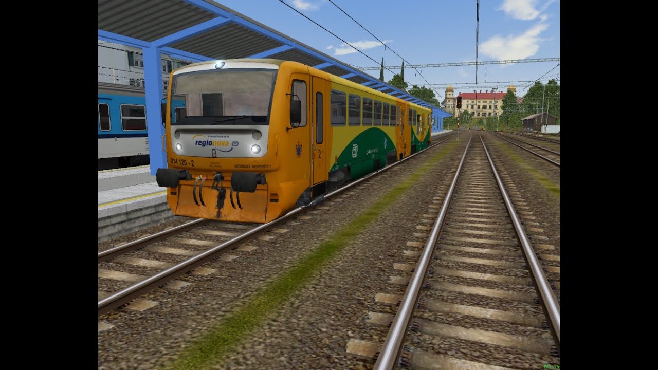 Microsoft Train Simulator - trať ČR 310 | Os 13415 Opava-Východ ...