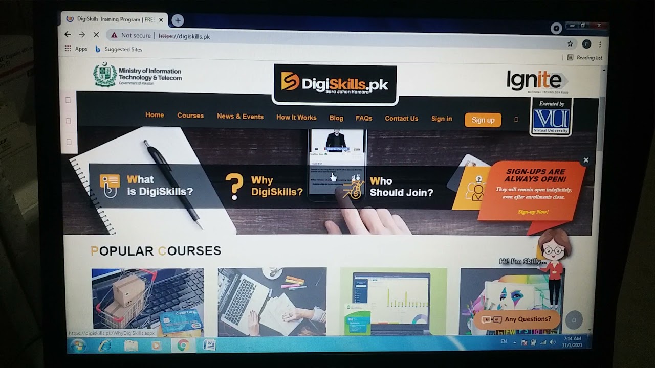 Digiskills Training Program / Free online Courses with certificates ...