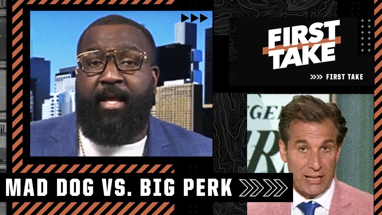 Mad Dog vs. Big Perk 🍿 Can the Lakers make a title run with LeBron, AD ...