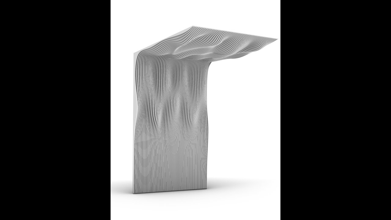 Parametric wall and ceiling presentation video - YouTube