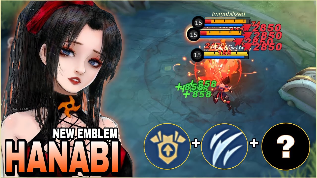 Hanabi Best Build And Emblem - Top 1 Global Hanabi ~ MLBB - YouTube