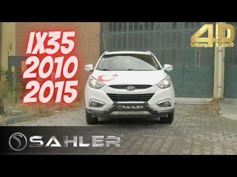 SAHLER HYUNDAI İX35 2010-2015 4.5D Araca Özel Havuzlu 4.5D Oto Paspas / Sahler Car Mat
