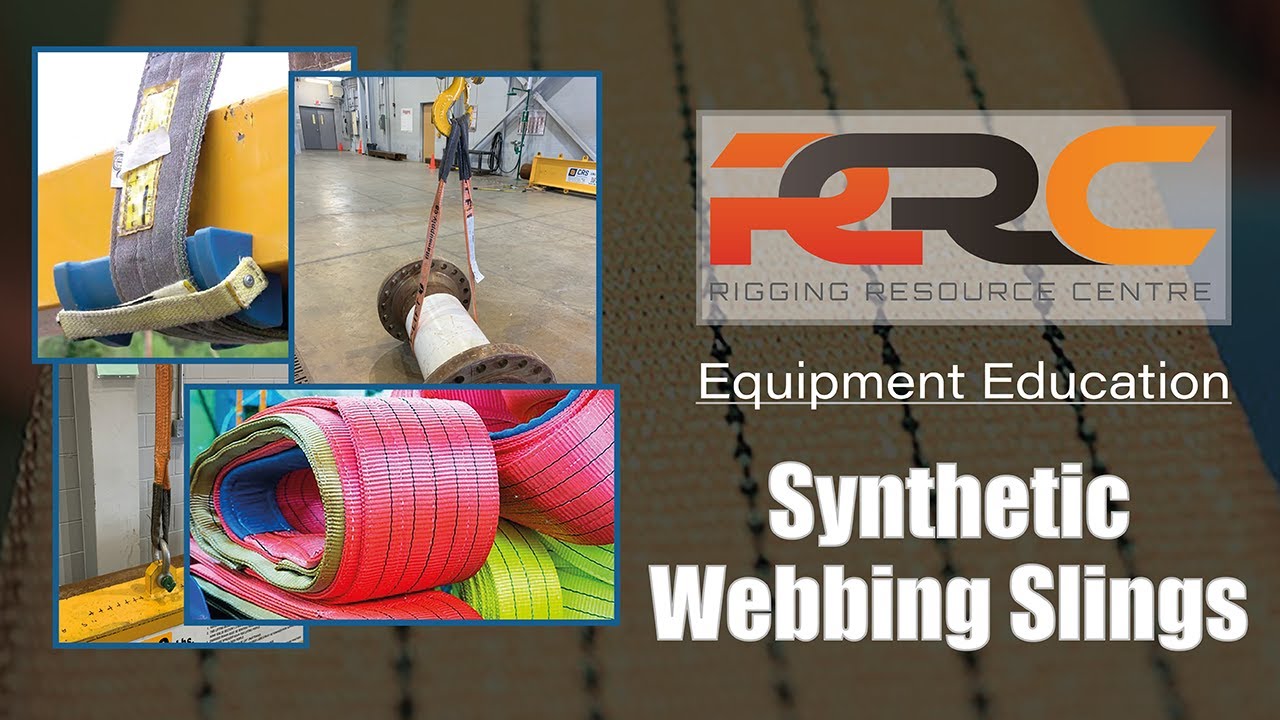 RRC Equipment Education - Synthetic Webbing Slings - YouTube