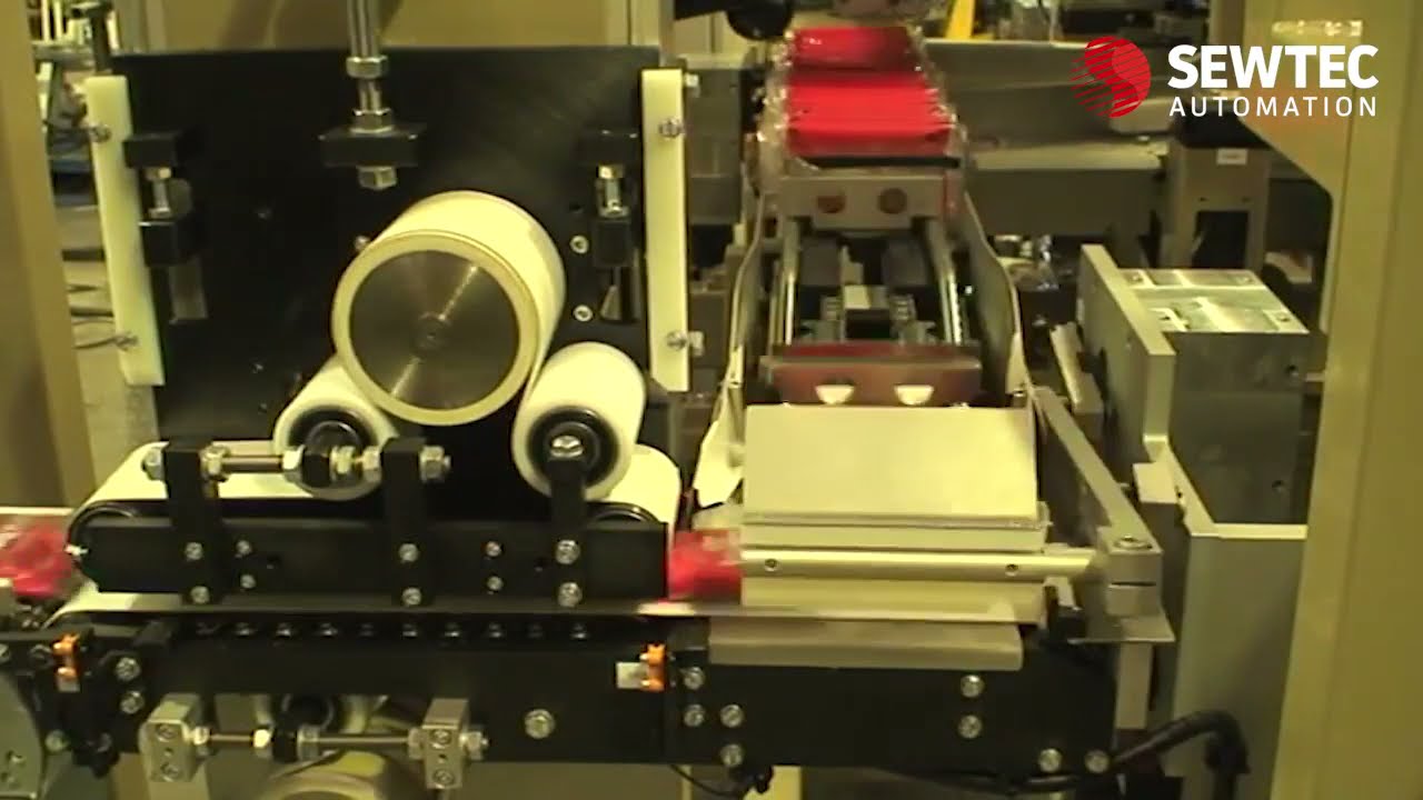 Side Loading Machine, Pouch Packaging - Sewtec Automation - YouTube