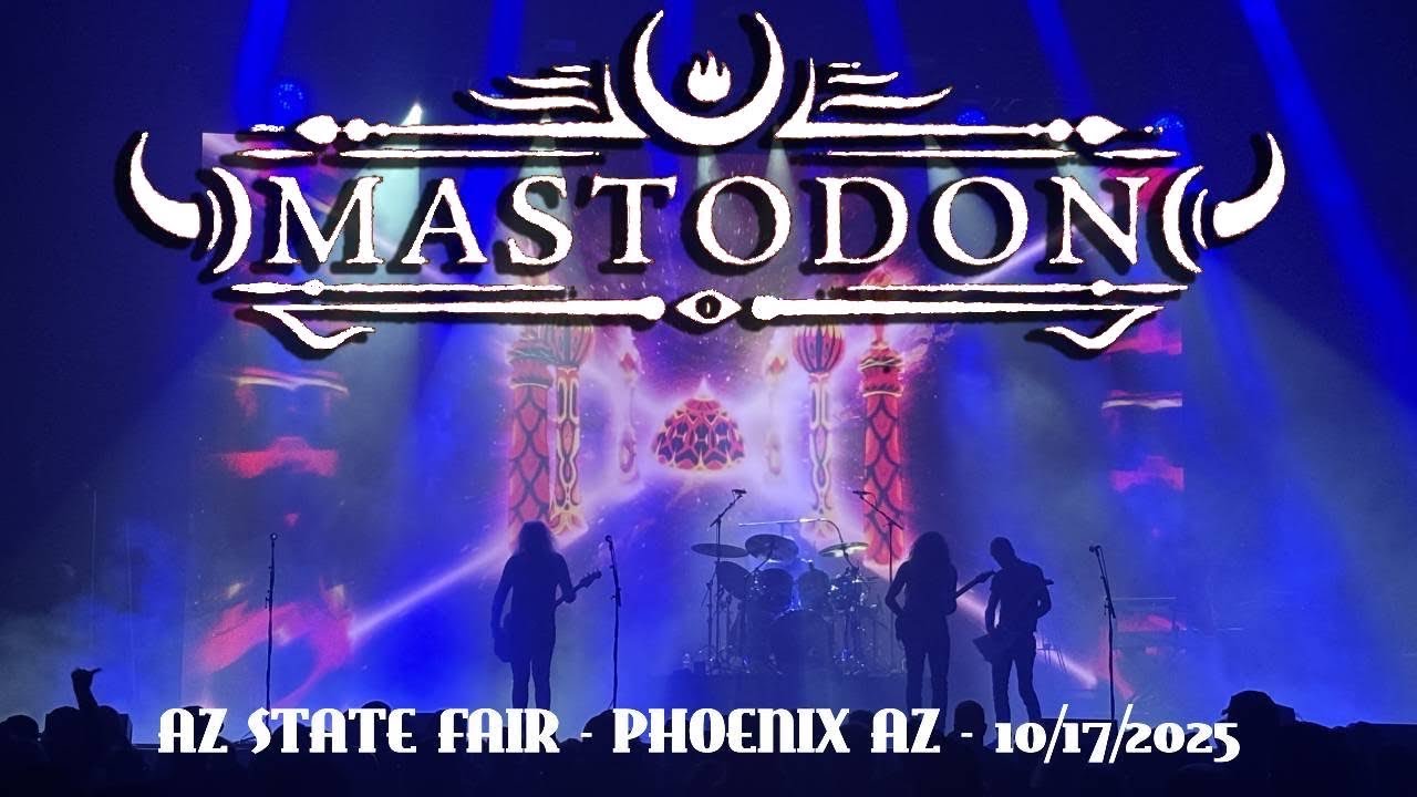 MASTODON - LIVE AT AZ STATE FAIR - PHOENIX AZ - OCTOBER 17, 2025 - YouTube