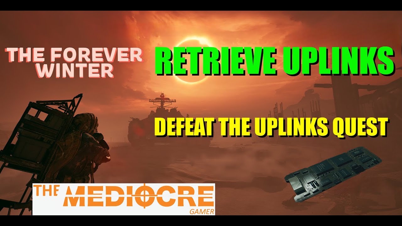 The Forever Winter | How to RETRIEVE UPLINKS in ASHEN MESA | Defeat the ...
