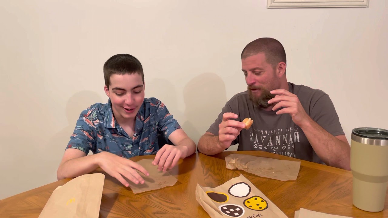 McDonald’s Pull Apart Donut Review! - YouTube