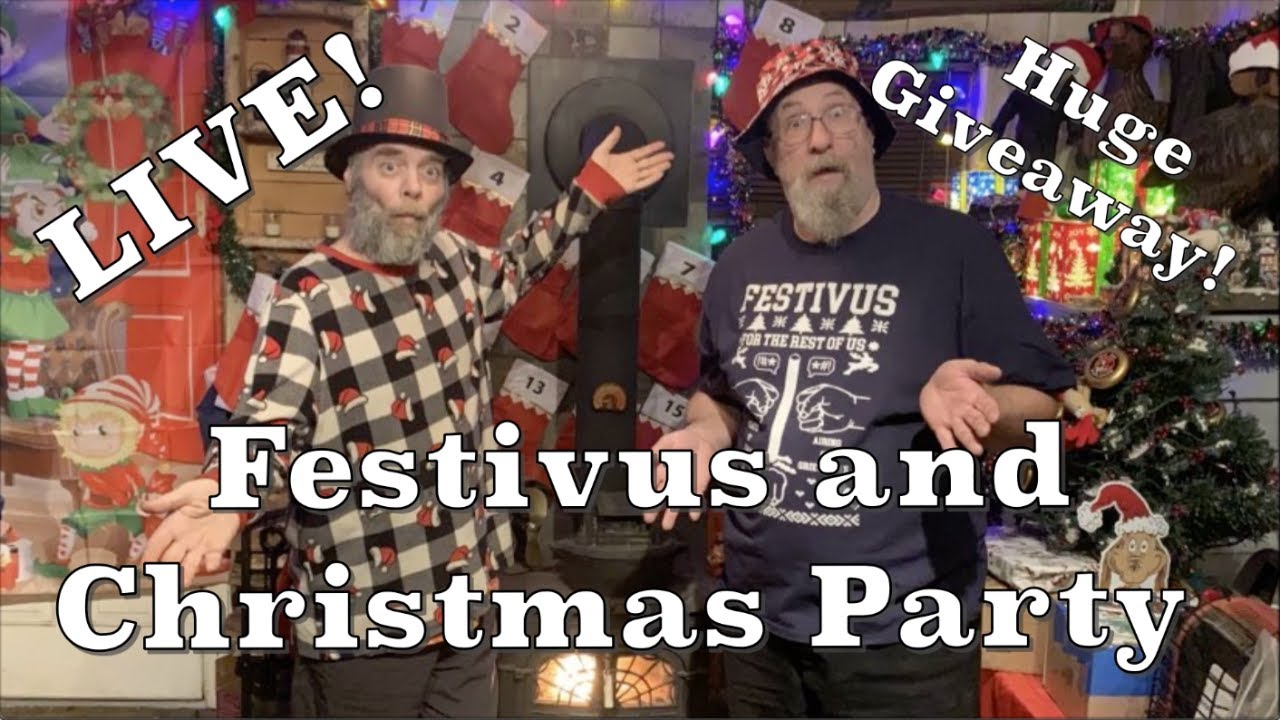 Festivus, Christmas and Winter Solstice Celebration Livestream! 2023 ...