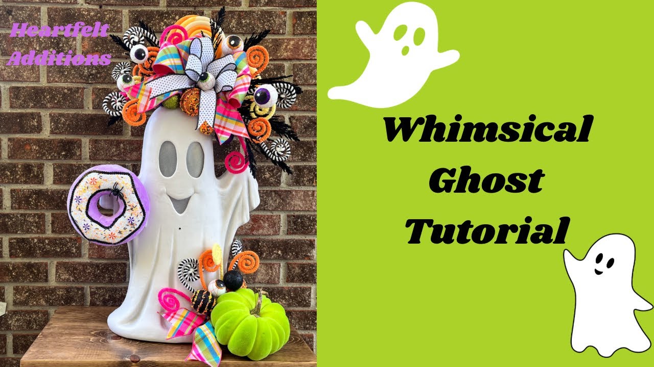Whimsical Ghost Tutorial - YouTube