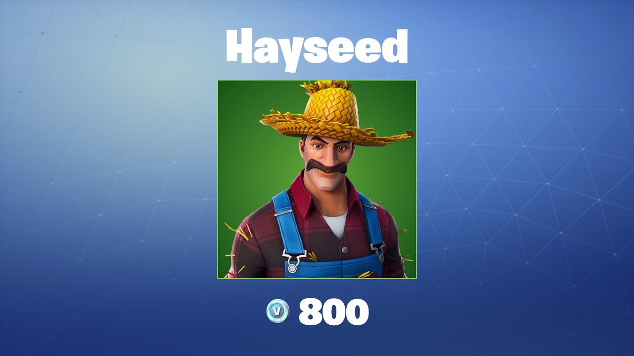 Hayseed | Fortnite Outfit/Skin - YouTube