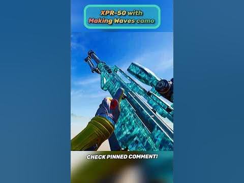 XPR-50 with Making Waves camo 🌊 #codm #shorts - YouTube