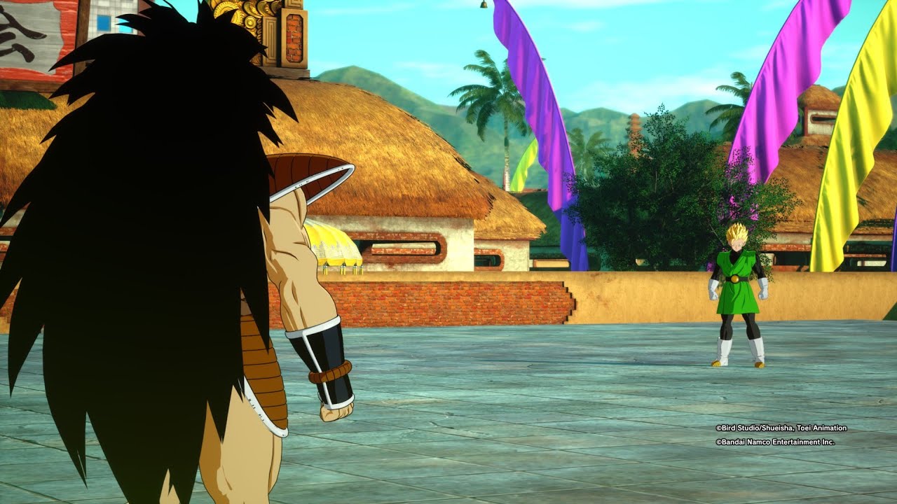 Raditz vs Gohan (adult) ssj - YouTube