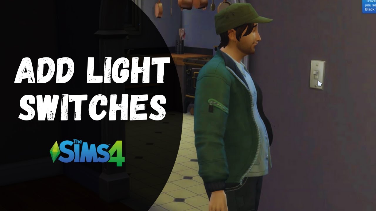 How to Add Light Switches - The Sims 4 - YouTube