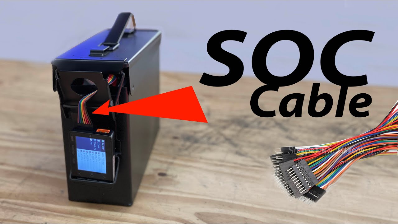 SOC cable - BATTGO to PCB connector - YouTube