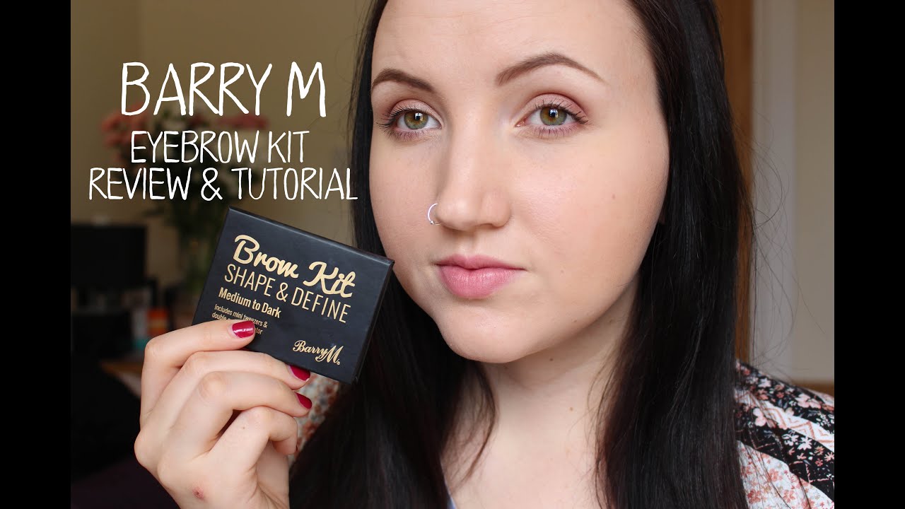 Barry M Eyebrow Kit Review & Tutorial | Elly Rose Beauty - YouTube