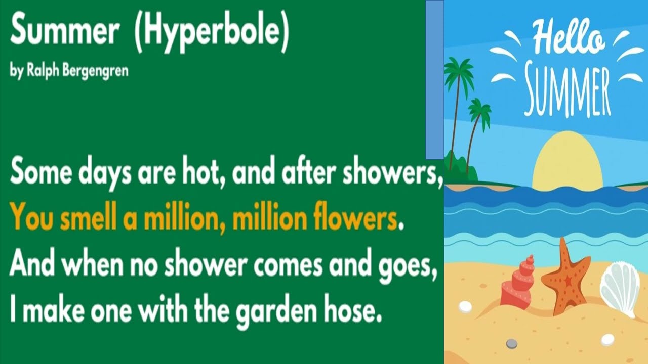 Hyperbole Poems About Summer