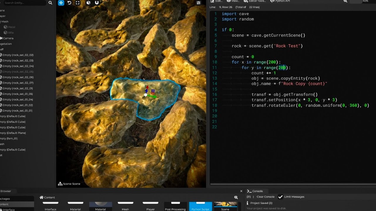 Rendering 440000000 Polygons By Accident C Game Engine Devlog Youtube