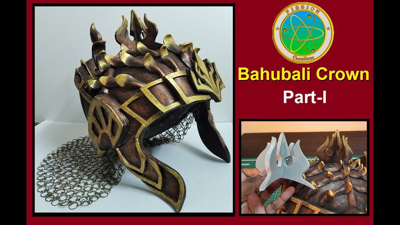 DIY Bahubali Crown - Part-I - YouTube