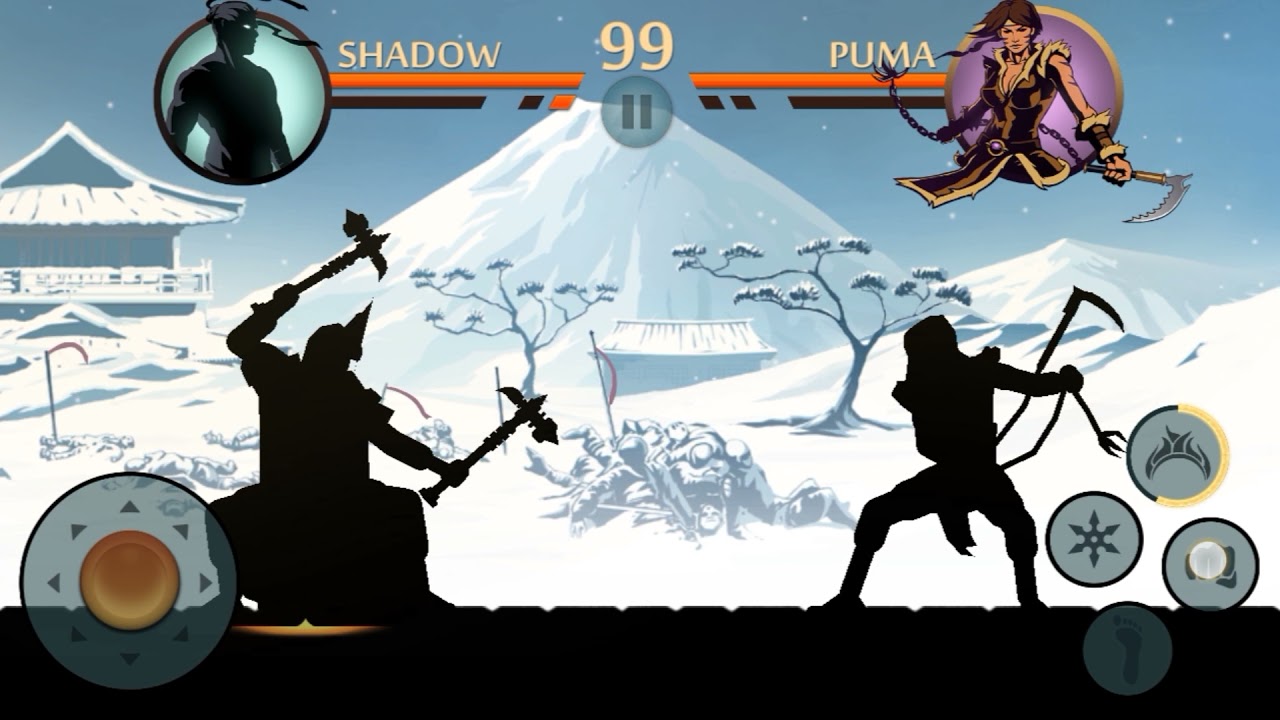 Shadow VS Puma | Widow | Bodyguards | Shadow Fight 2 |officially ...