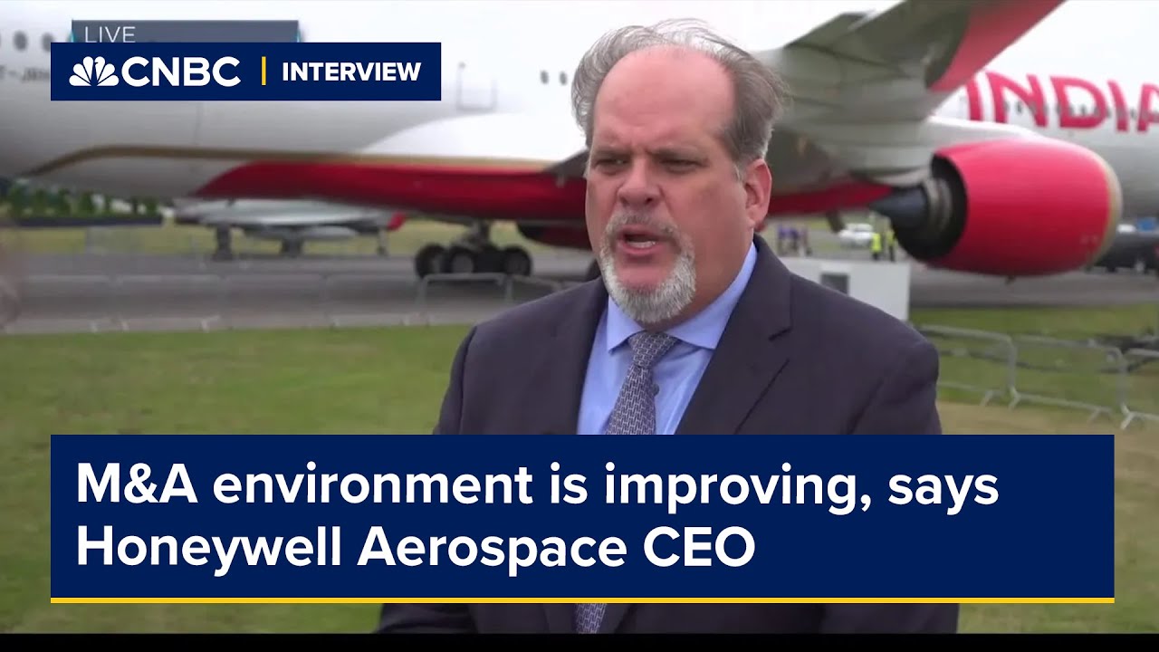 M&A environment is improving, says Honeywell Aerospace CEO - YouTube