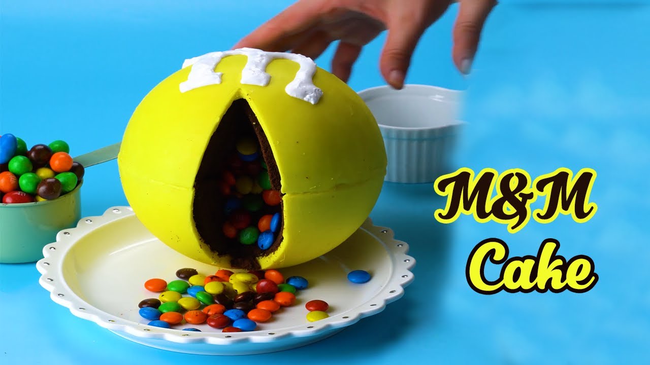 So Yummy M&M Chocolate Cake Decorating Ideas | Best of cake - YouTube