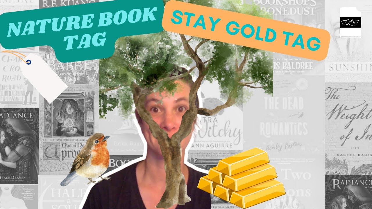 STAY GOLD Book Tag 🥇& NATURE Book Tag 🌱 - YouTube