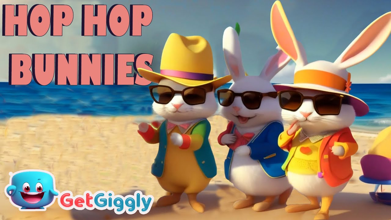 Hop Hop Bippity Bop| Bunny song for kids| GetGiggly Nursery Rhymes and ...
