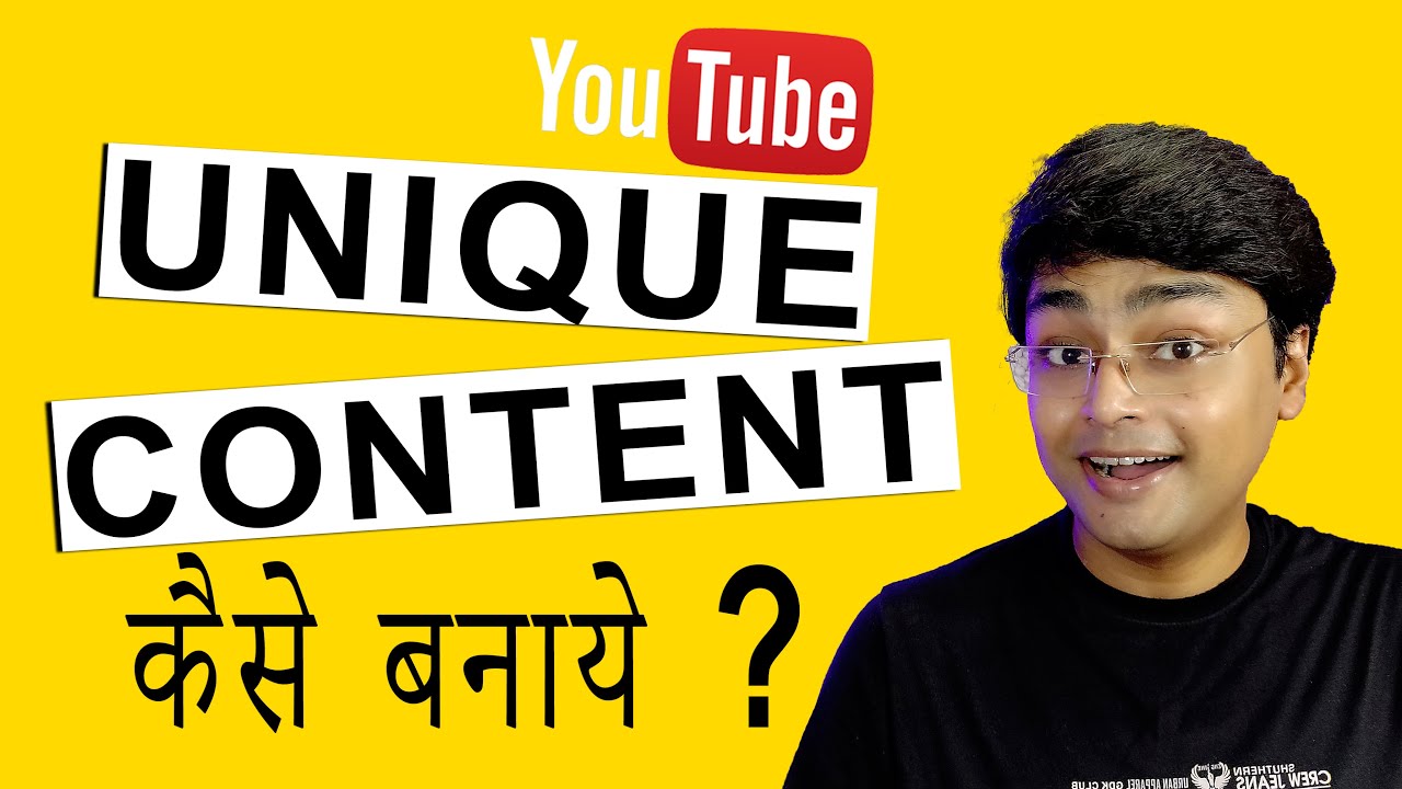 Video Content Ideas For YouTube Beginners - Unique Content Kaise Banaye ...