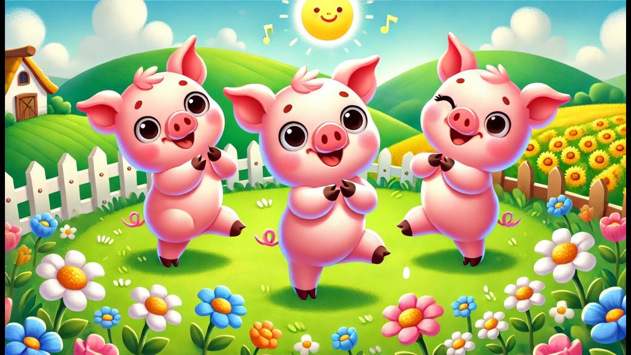 🐷 The Three Little Pigs Song 🎶 | Fun Kids Story & Nursery Rhyme - YouTube