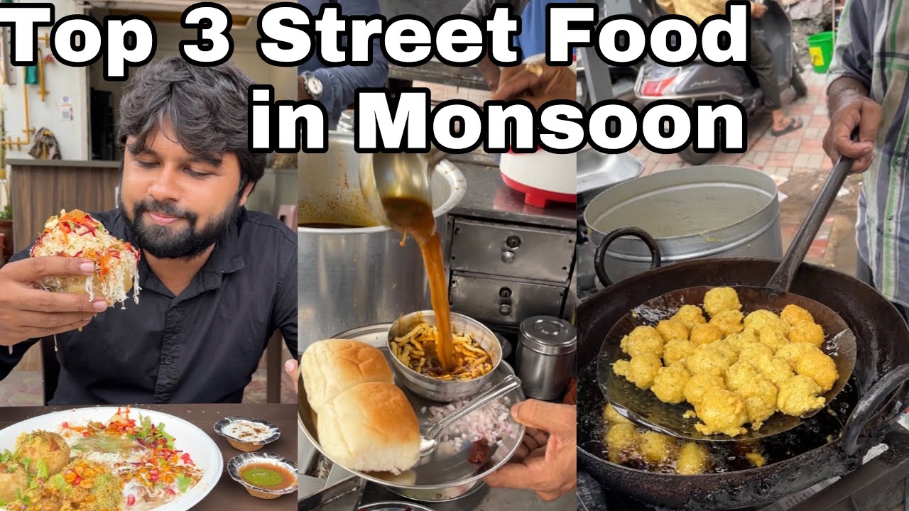 Best 3 Street Food in Monsoon | Streetfood in India | #ahmedabad Food ...