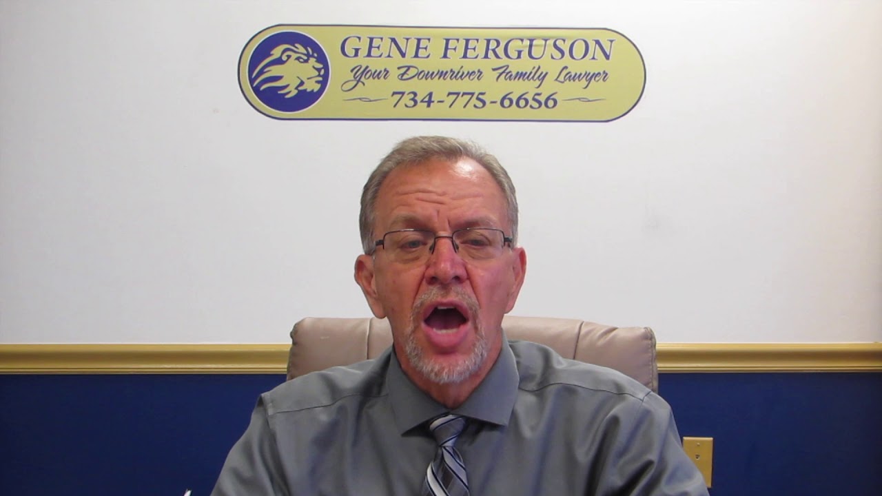 Downriver Divorce, Your Legal Advocate, Gene Ferguson, Lawyer - YouTube