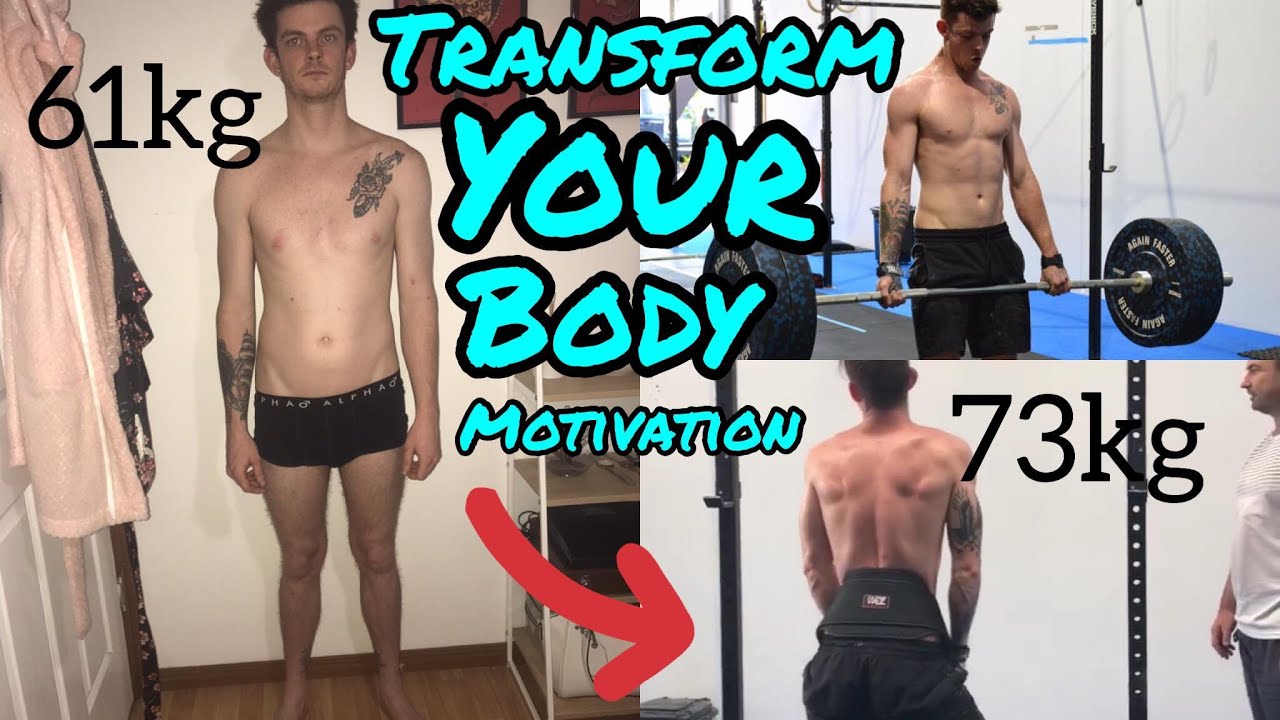 Body Transformation | The Ultimate Skinny Fat to Muscular Journey - YouTube
