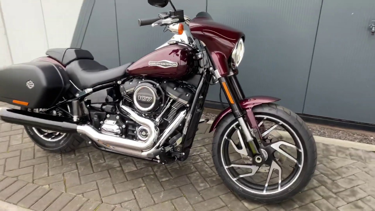 2019 Harley-Davidson FLSB Sport Glide - YouTube
