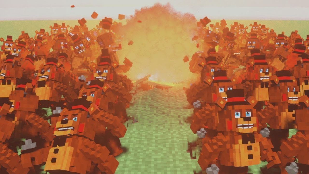 Nuke 100 FREDDY in TEARDOWN - YouTube