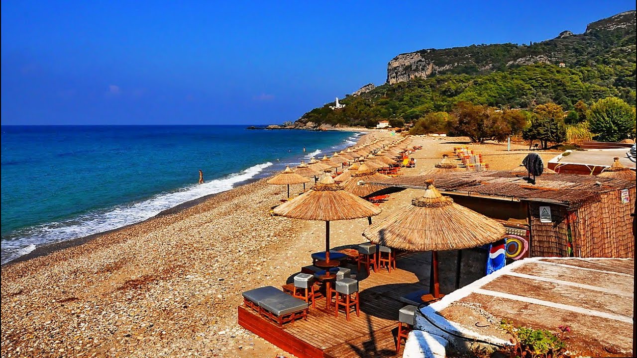 Kataraktes (Waterfalls) Samos Greece - AtlasVisual - YouTube
