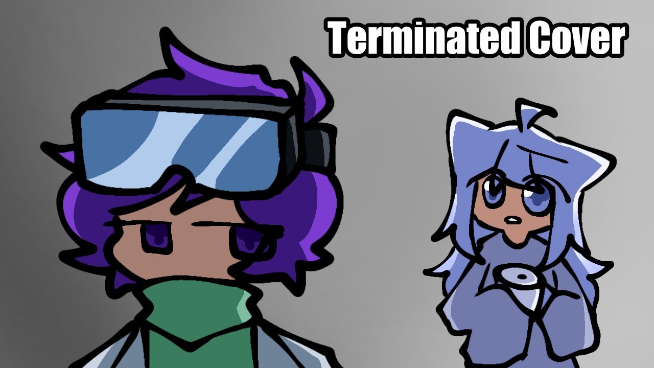 Fnf Terminated But Purple And Boop Sings Youtube