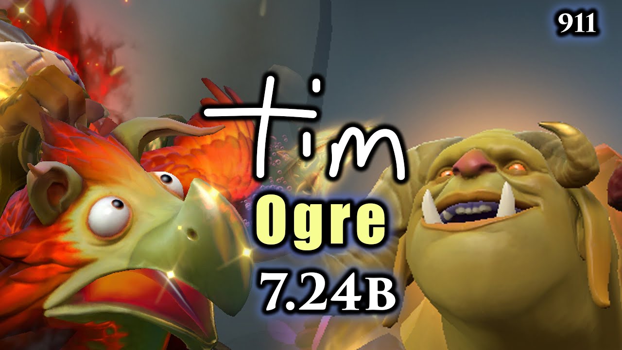 Dota 2 Ogre Magi 7.24 | Update 7.24b | Riding My Pony - YouTube