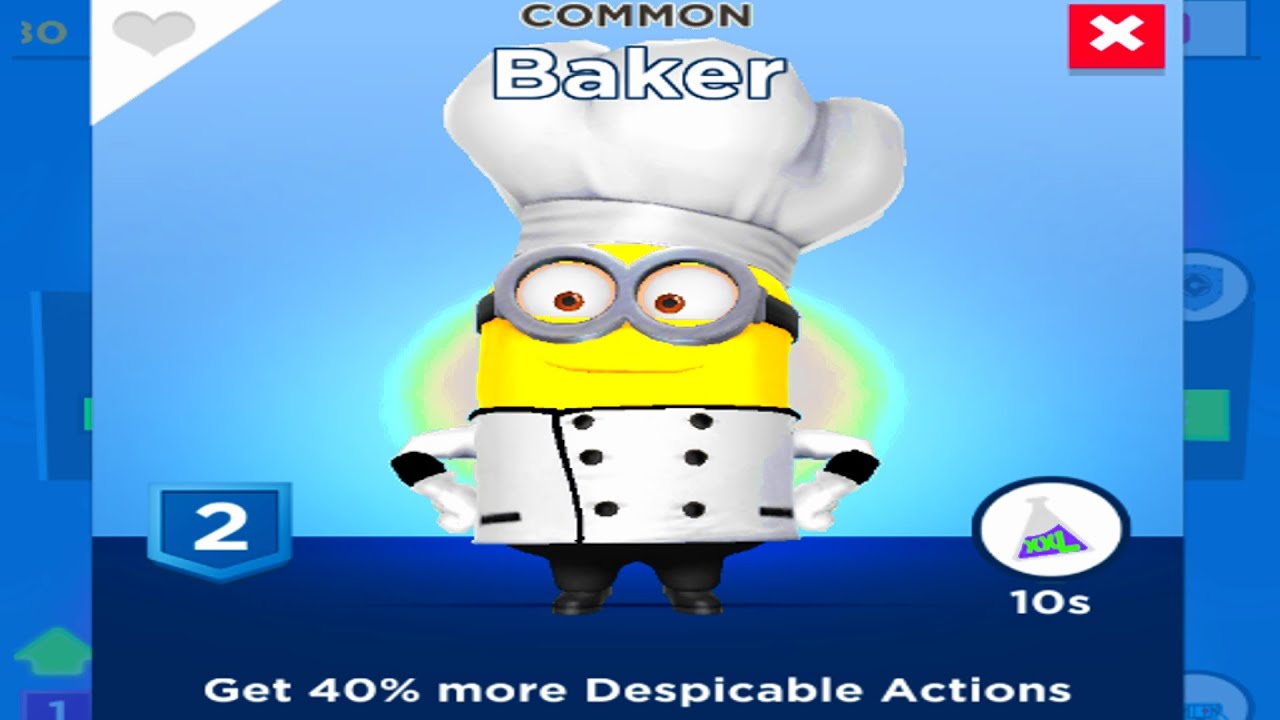Despicable Me : Minion Rush - BAKER Minion 2021 - YouTube