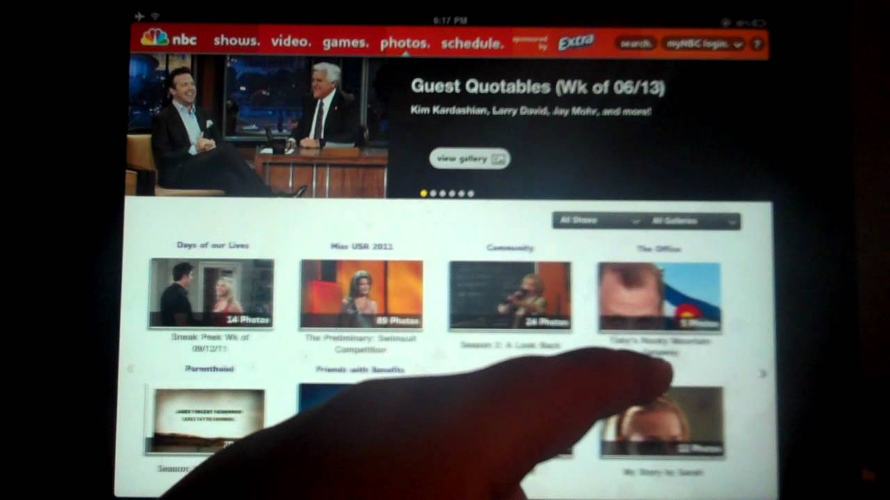 NBC for iPad App Review - YouTube