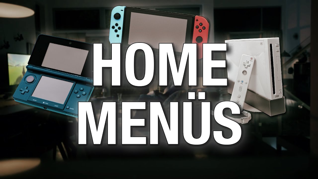 Ein Blick auf alle Nintendo HOME-Menüs - YouTube