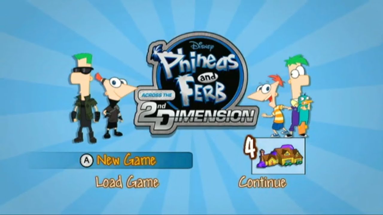 Phineas and Ferb: Across The 2nd Dimension Game Playthrough (Wii) - YouTube