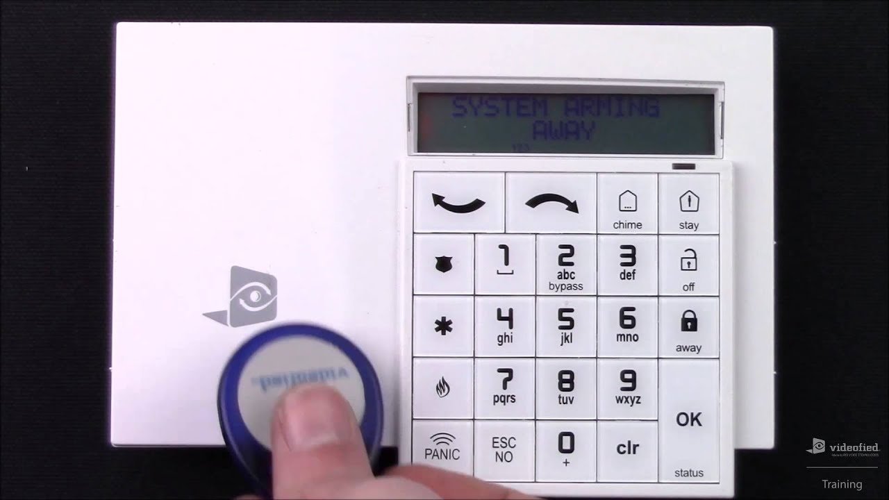 Keypad Arming Functions - YouTube