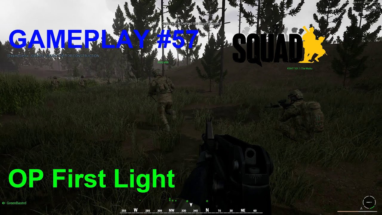 Squad Gameplay #57 - OP First Light - YouTube