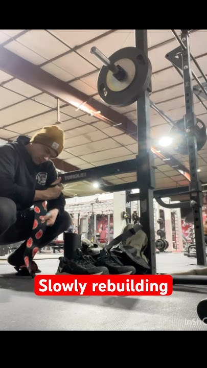 335lb x 3 sets x 5 reps. Slowly rebuilding strength to where it used to ...