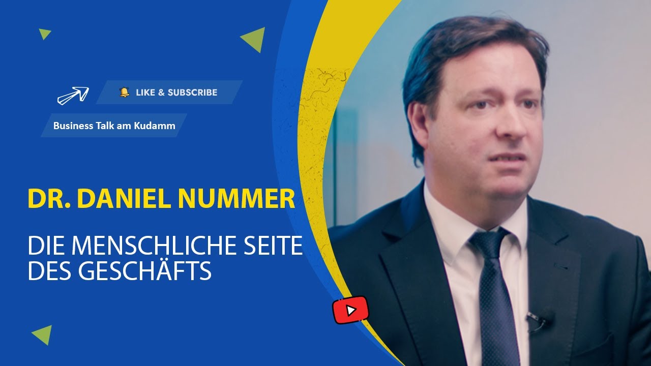 Die menschliche Seite des Geschäfts - Dr. Daniel Nummer (Predicta|ME ...
