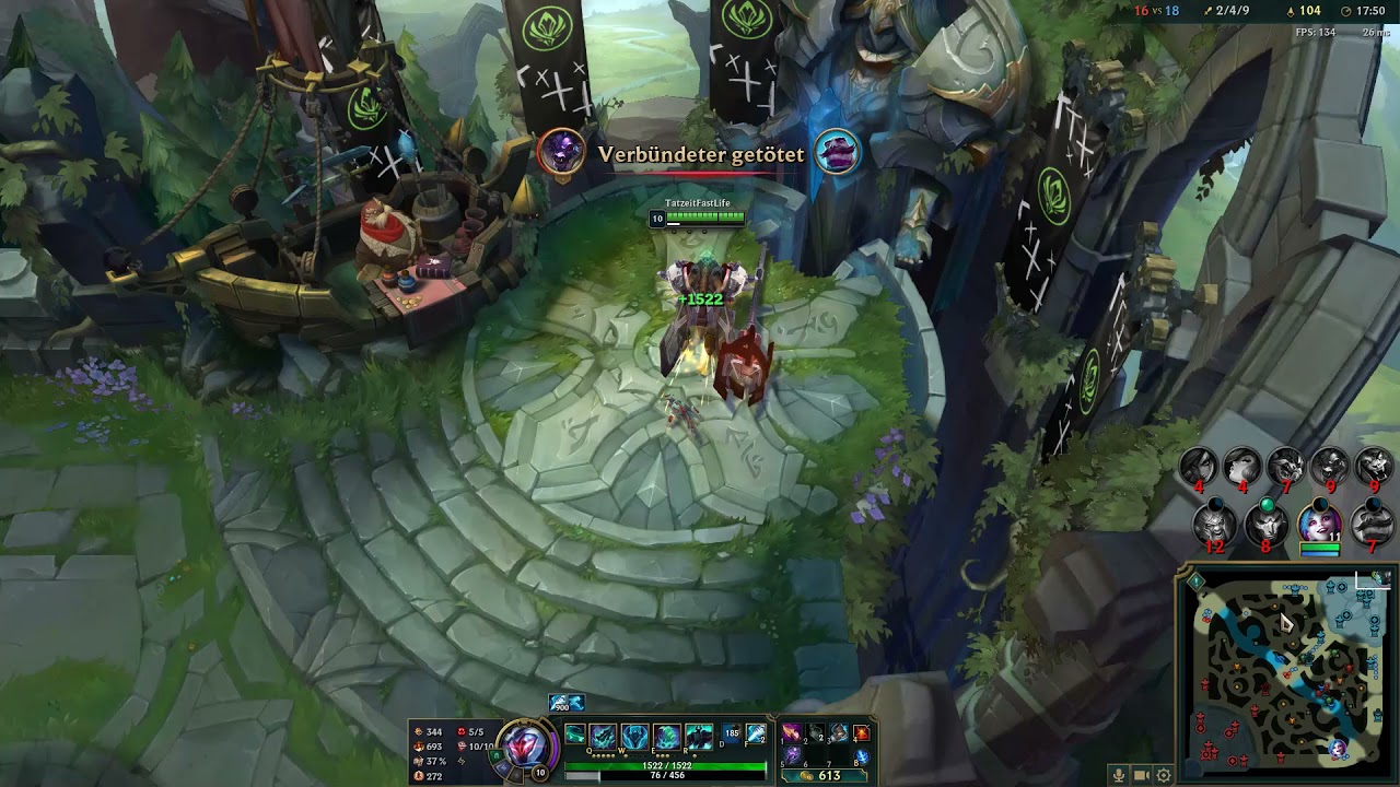 An enemy has been slain / an ally has been slain - YouTube